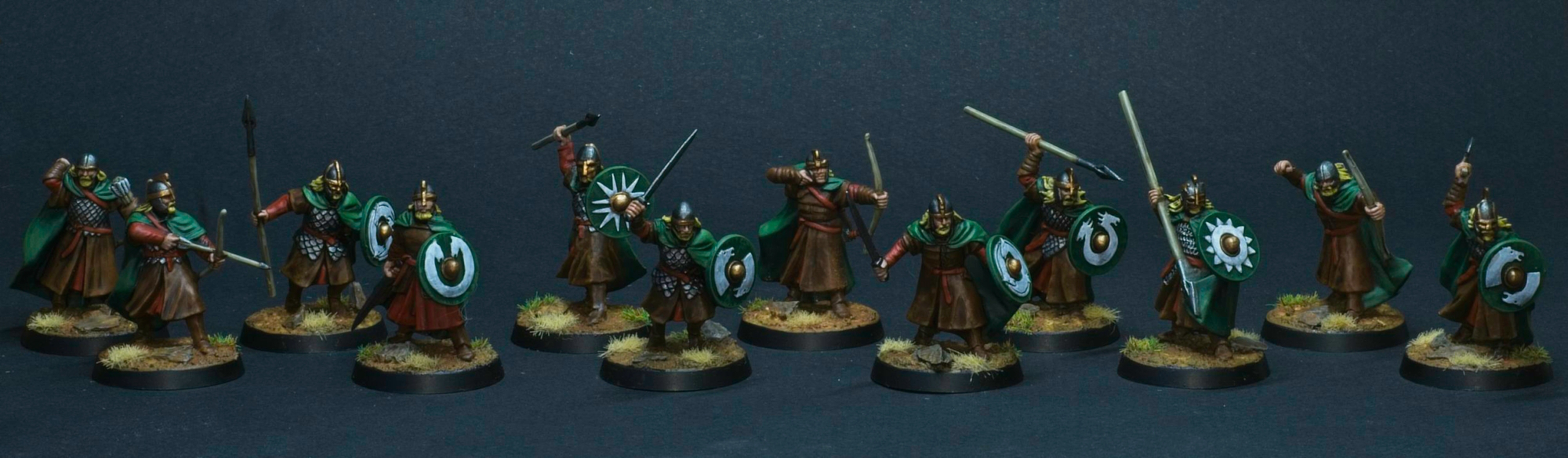 Rohan Warriors on Foot – Lair of the Lagomorph