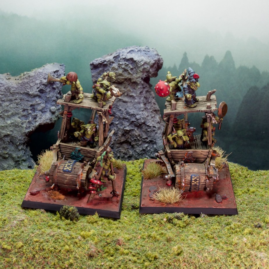 Snotling Pump Wagons – Lair of the Lagomorph