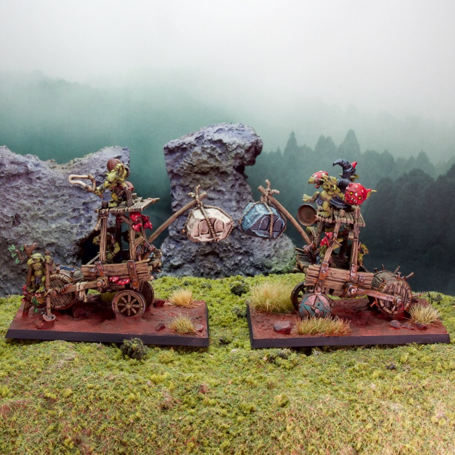 Snotling Pump Wagons – Lair of the Lagomorph