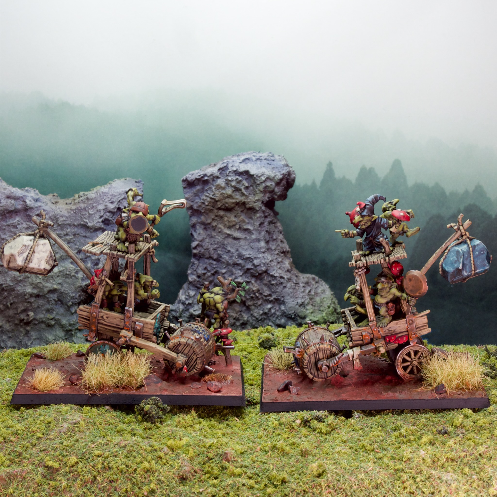 Snotling Pump Wagons – Lair of the Lagomorph